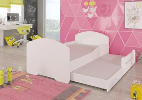 ADRK Furniture Dvojitá postel s matracemi PEPE II 160x80 CH-Pep-II- W-160-E082
