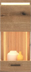 XXXLutz ZÁVĚSNÁ VITRÍNA, barvy dubu, 45/103,5/35,6 cm Hom`in - Závěsné vitríny - 001803080408