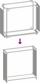 vidaXL Stojan na palivové dřevo Ocel válcovaná za studena [864218] Barva: Olivově zelená