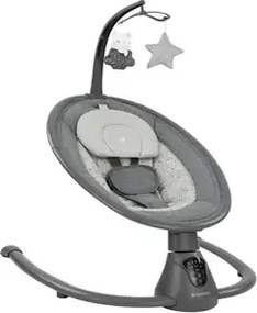KikkaBoo Houpací lehátko elektrické Twiddle Grey / Nosnost do 9 kg