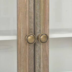 Nástěnná Skříňka Bílá 49 X 22 X 59 Cm Kompozitní Dřevo