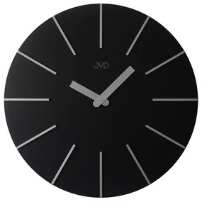JVD Obrovské designové dřevěné nástěnné hodiny průměr 70cm JVD HC702.2