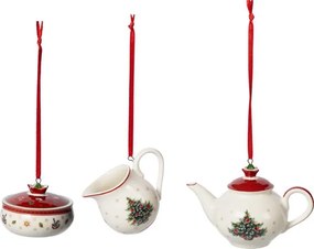 Villeroy & Boch V&B Toy's Del.Dec. Ornaments Coffeeset 3pcs. 14-8659-6668