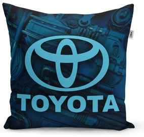 Sablio Polštář Logo Toyota Motor - 40x40 cm
