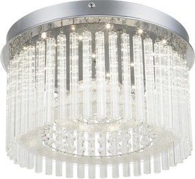 XXXLutz STROPNÍ LED SVÍTIDLO, 37/37/23 cm Globo - Online Only svítidla - 007326089301