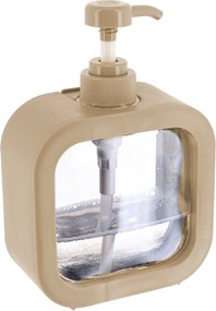 Dávkovač mýdla Creamy, béžová, 500 ml