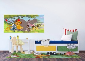 Dětská vliesová fototapeta na zed' Lví hlídka, Disney | 202 x 90 cm | DFTDNH 5368