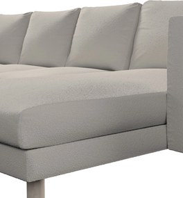 Potah na pohovku IKEA Norsborg 4-místná se šezlongem barva béžová látka pletený vzor