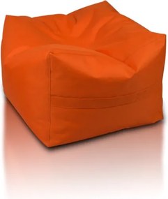 Sedací vak Taburetka Cubo TiaHome - Oranžová