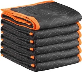Stěhovací deky 6 ks VEVOR – 2032 × 1829 mm