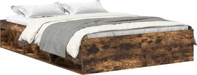 Rám postele kouřový dub 140 x 200 cm 3203863