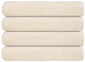 Saunové osušky FROGN 4 ks krémové 80x200 cm 360 g/m² 137008