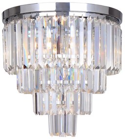 Brilagi Brilagi - LED Křišťálové stropní svítidlo MOZART 5xE14/40W/230V lesklý chrom BG0754