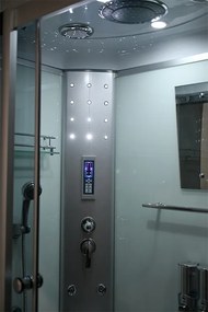 Terra Hydromasážní box WSH7106 LWS, 120x80 levý se saunou
