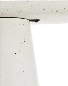 Bílý konzolový stolek 40x120 cm Hamura – Light &amp; Living