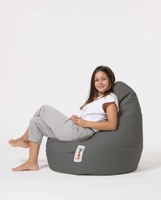 Atelier del Sofa Zahradní sedací vak Drop L - Fume, Kouřová