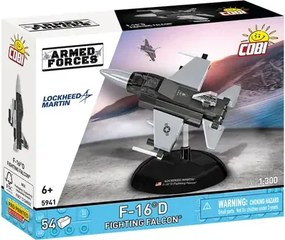 COBI 5941 Armed Forces F-16D Fighting Falcon (USA) / 1:300 / 54 kostek