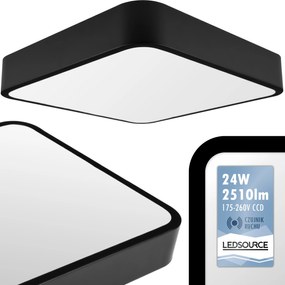 Led Lampa Stropní Svítidlo Nástěnný 24W 30 cm, Senzor Pohybu