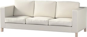 Potah na pohovku IKEA  Karlanda 3-místná nerozkládací, krátký barva šedá