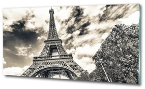 Wallmuralia Foto obraz skleněný horizontální Eiffelova věž Paříž 100x50