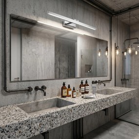 Toolight Rea, Koupelnové nástěnné LED svítidlo APP1859-1W 80 cm Chrome, OSW-66012