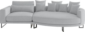 XXXLutz POHOVKA BIG SOFA, textil, šedá Livetastic - Pohovky - 001968009109