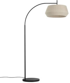 Nordlux - Stojací lampa DICTE 1xE27/60W/230V černá/béžová