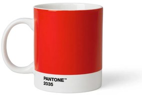 Červený porcelánový hrnek 375 ml Red 2035 – Pantone