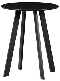 Fer příruční stolek černý Ø40 cm