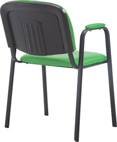 Konferenční židle Ken PRO umělá kůže – zelená