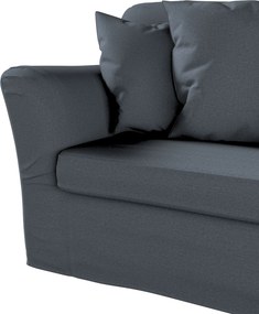 Potah na pohovku IKEA  Tomelilla rozkládací barva modrá látka pletený vzor