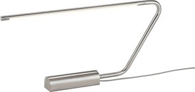 LED stolní lampa ve stříbrné barvě (výška 33 cm) Olea – Trio Select