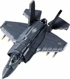 Sluban Model Bricks M38-B1361 Stíhací letoun F-35BS 1:44 / LEGO - komp