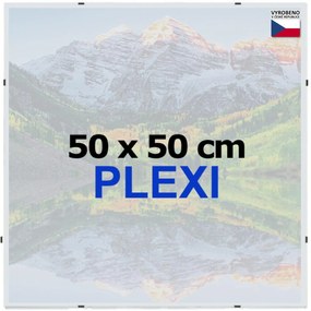 Příslušenství k puzzle bfhm rám na puzzle euroclip, 50 x 50 cm, plexisklo