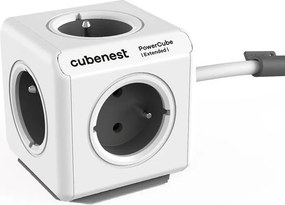Rozbočovač Cubenest PowerCube Extended 1,5 m šedá