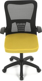 Juniorská židle SMARTSIT - žlutá síťovina