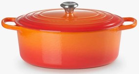 Le Creuset Signature - Pekáč oválný s poklicí, objem 8,9 l, volcanique 21178350902430