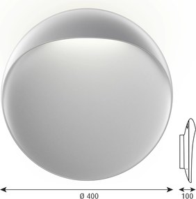 Nástěnné svítidlo Flindt LED 2700K ovládání osvětlení Dali venkovní 40 cm bílé