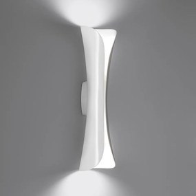 Artemide 1373020A Cadmo parete, designová nástěnná lampa, 2x10W LED GU10, bílá/bílá, výška 54cm