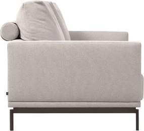 Béžová žinylková pohovka 214 cm Galene – Kave Home