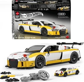 Mattel Brick Shop sestavitelný model Hot Wheels - 15 Audi R8 LMS (Elite series) Vícebarevná