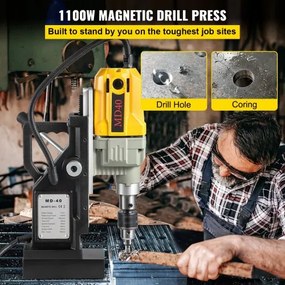 Magnetická vrtačka, 1100 W 4 cm vrtací průměr – VV-MD-UK12