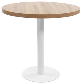 Bistro stolek světle hnědý 80 cm MDF 286423