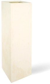 Polystone Style květináč Creme Rozměry: 35 cm šířka x 35 cm hloubka x 100 cm výška