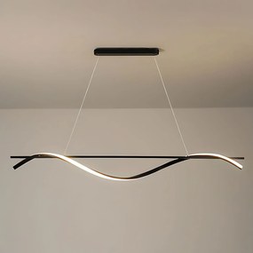 Toolight Toolight, LED závěsná lampa 120cm, 27W, 3000K, LHJ019-CP, černá, OSW-50004