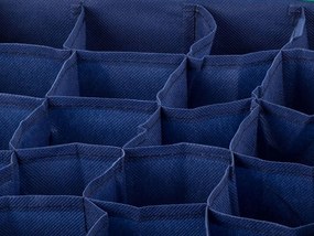 Verk 01620_G Organizer do zásuvky na prádlo s 16 přihrádkami, modrý