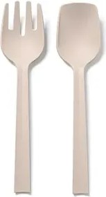 BLIMPLUS Příbor na servírování salátu Paestum Moka Grey / 29 cm / bez