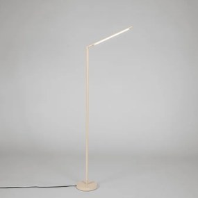 Stojací designová LED lampa se stmívačem Noviarro Nuo Taupe