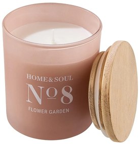 HOME & SOUL Vonná svíčka se sójovým voskem  No. 8 Flower Garden