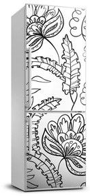 Wallmuralia Fototapeta samolepící na ledničku Pozadí Zentangle 60x180 cm
